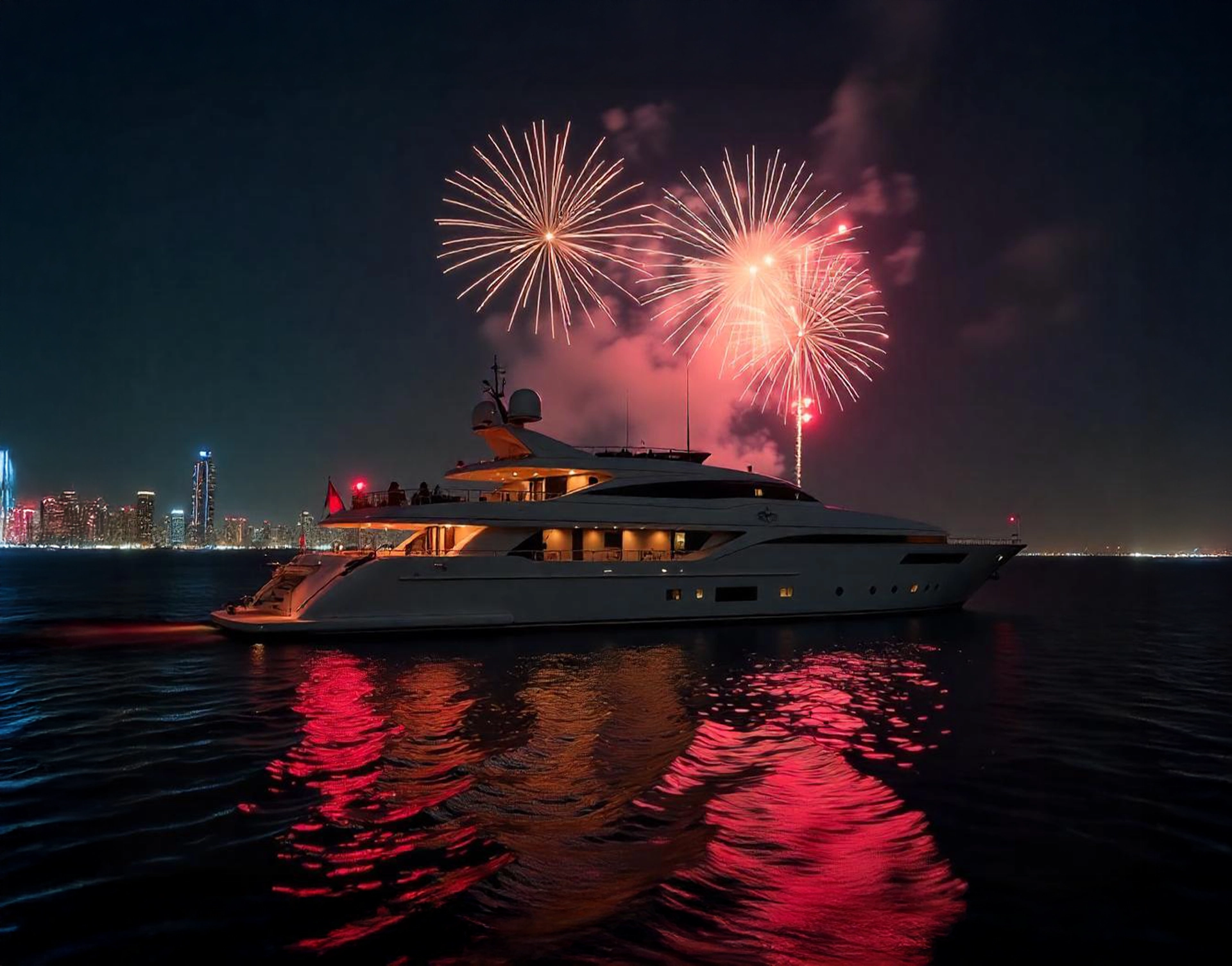 Book New Year Yacht Charter in Dubai | NYE Yacht Party 🎉